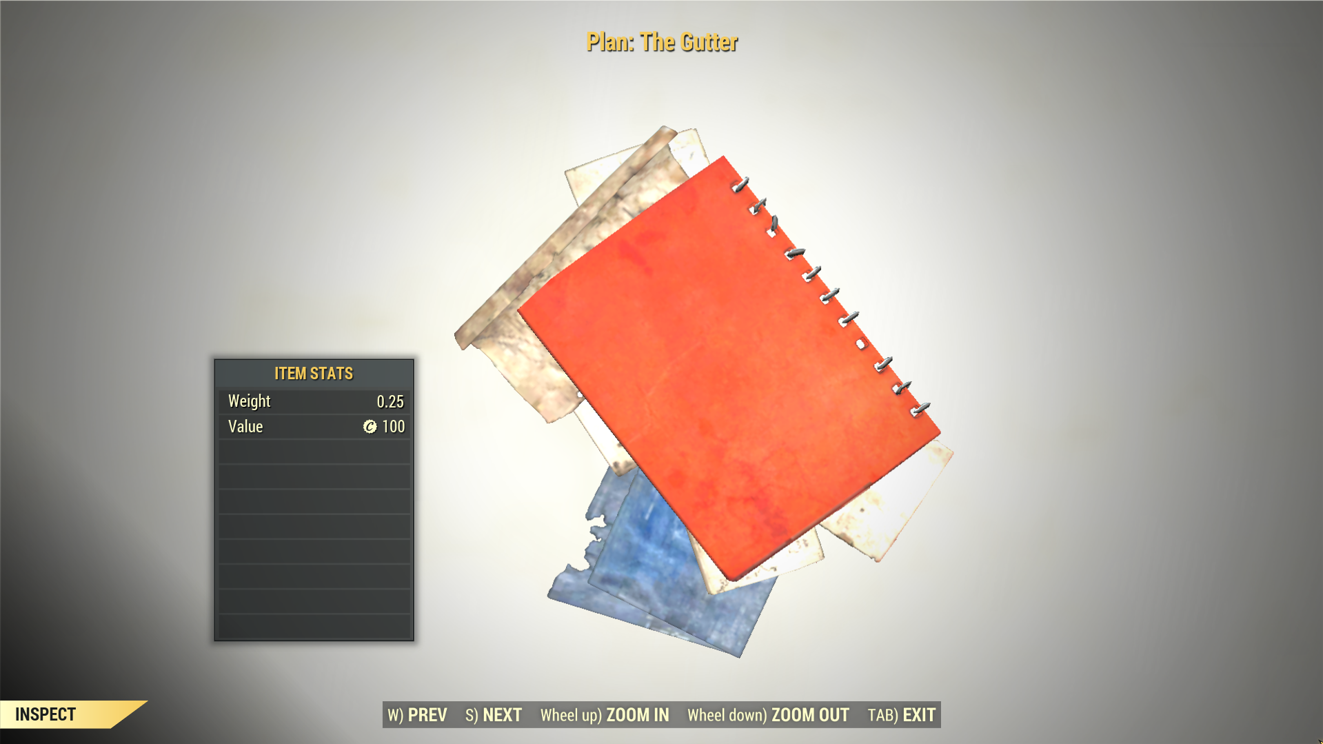 The Gutter Weapon Plan Daily Ops 2020 Rare Event Reward Fallout 76 (PC ...
